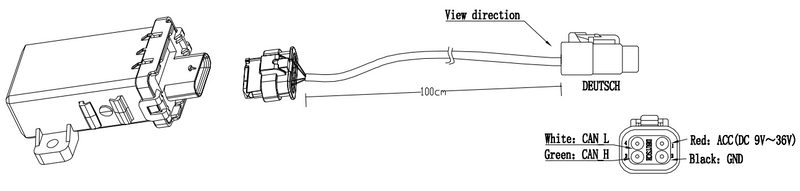 Racing Car Tpms can bus wireless tire pressure monitoring system from ...